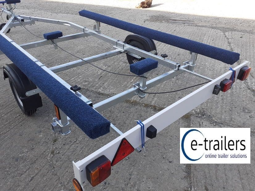 EXTREME 500kg Boat Trailer - Suitable for inflatables up to 4.3m long ...