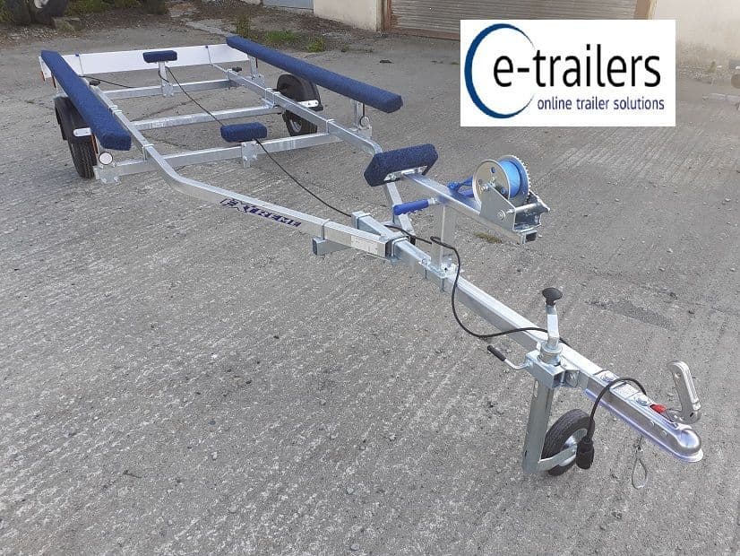 EXTREME 500kg Boat Trailer - Suitable for inflatables up to 4.3m long ...