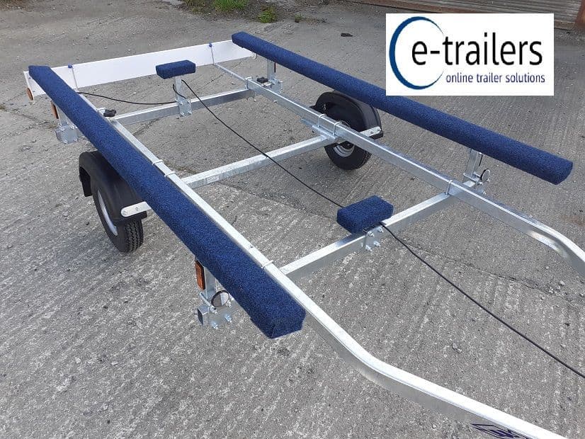 EXTREME 500kg Boat Trailer - Suitable for inflatables up to 4.3m long ...