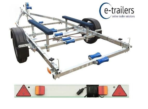 EXTREME 1300kg FIXED KEEL BUNK 17FT BOAT TRAILER - CORNISH CRABBER ...