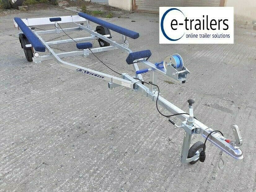 EXTREME EXT 400kg Bunk Inflatable Boat Trailer - Suitable for ...