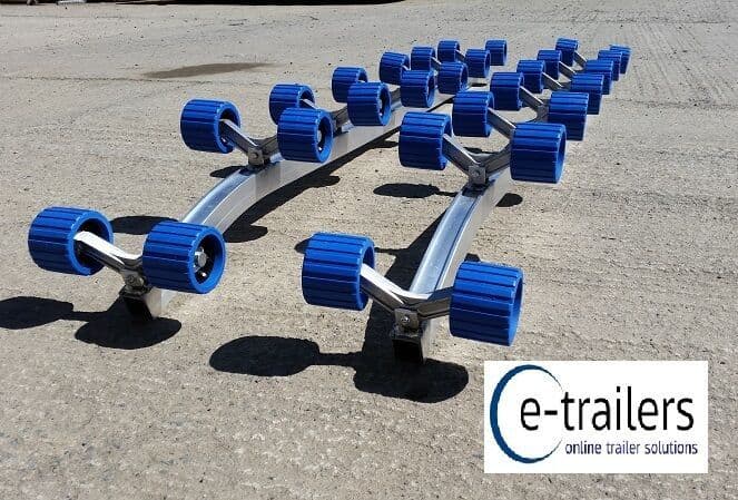 GENUINE ROLLER BUNK RB24 ALLOY LAUNCH & RECOVERY SYSTEM FOR BOAT JET ...
