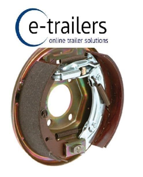 KNOTT LEFT SIDE 200x50 BOLT ON BACK PLATE BRAKE ASSEMBLY FOR IFOR WILLIAMS