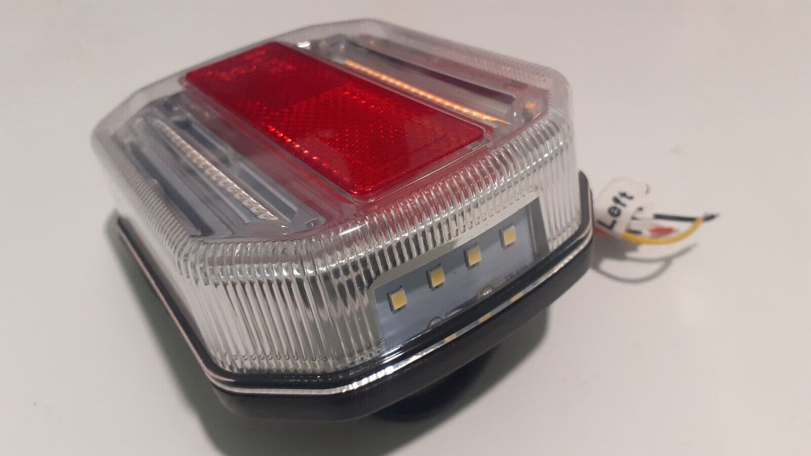 LED REAR DYNAMIC TRAILER LIGHTS + PROGRESSIVE DIRECTIONAL INDICATOR 12v ...