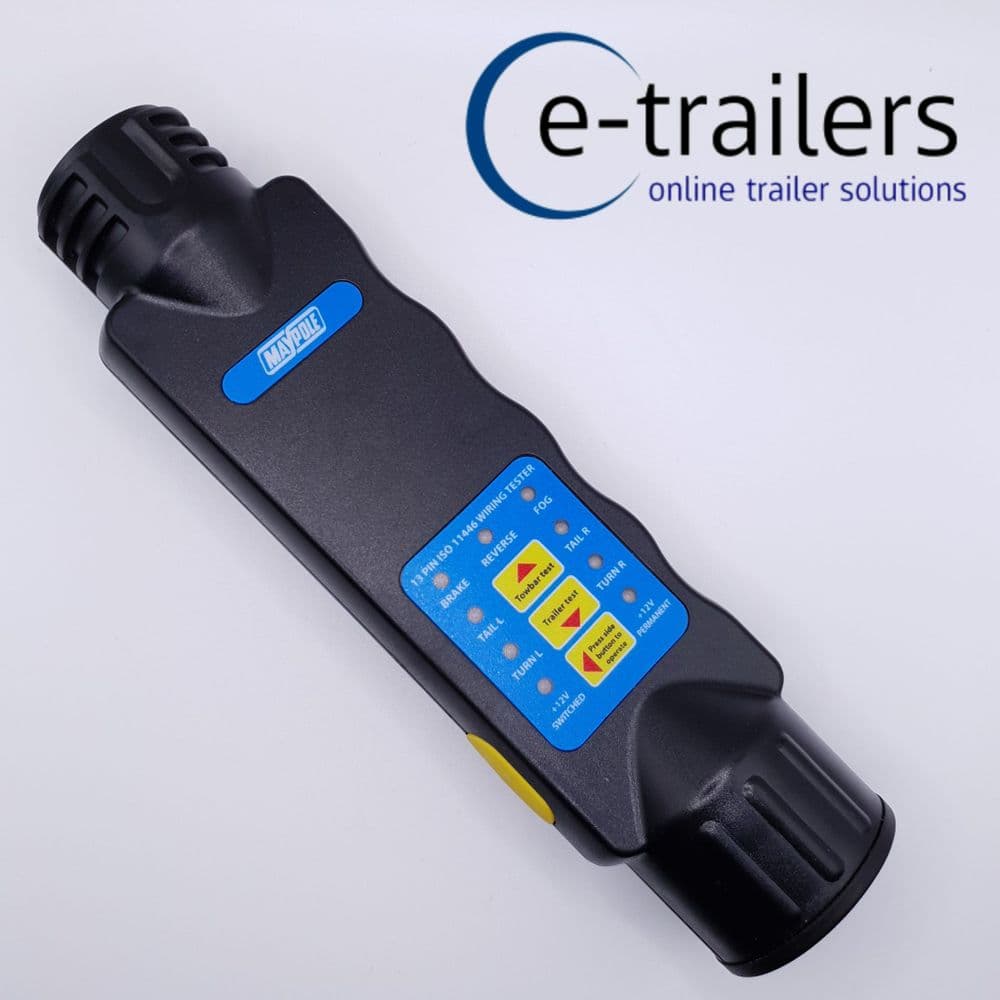 Maypole 13pin Euro Car Trailer Towing Socket Electrical Circuit Tester ...