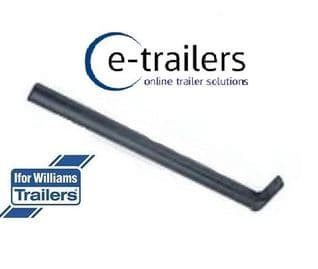 Replacement Ramp Hinge Pin for Ifor Williams Trailers - replaces AS0558