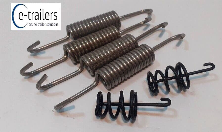 SPRING KIT FOR 1 AXLE 250x40 BRAKE SHOES IFOR WILLIAMS 3500kg TRAILERS ...