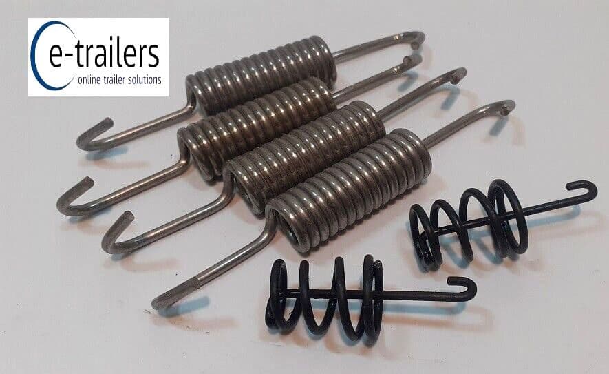 SPRING KIT FOR 1 AXLE 250x40 BRAKE SHOES IFOR WILLIAMS 3500kg TRAILERS ...