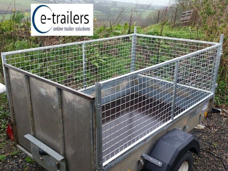 TRAILER MESH EXTENSION SIDE KIT FITS RAMP VERSION OF IFOR WILLIAMS P7 ...