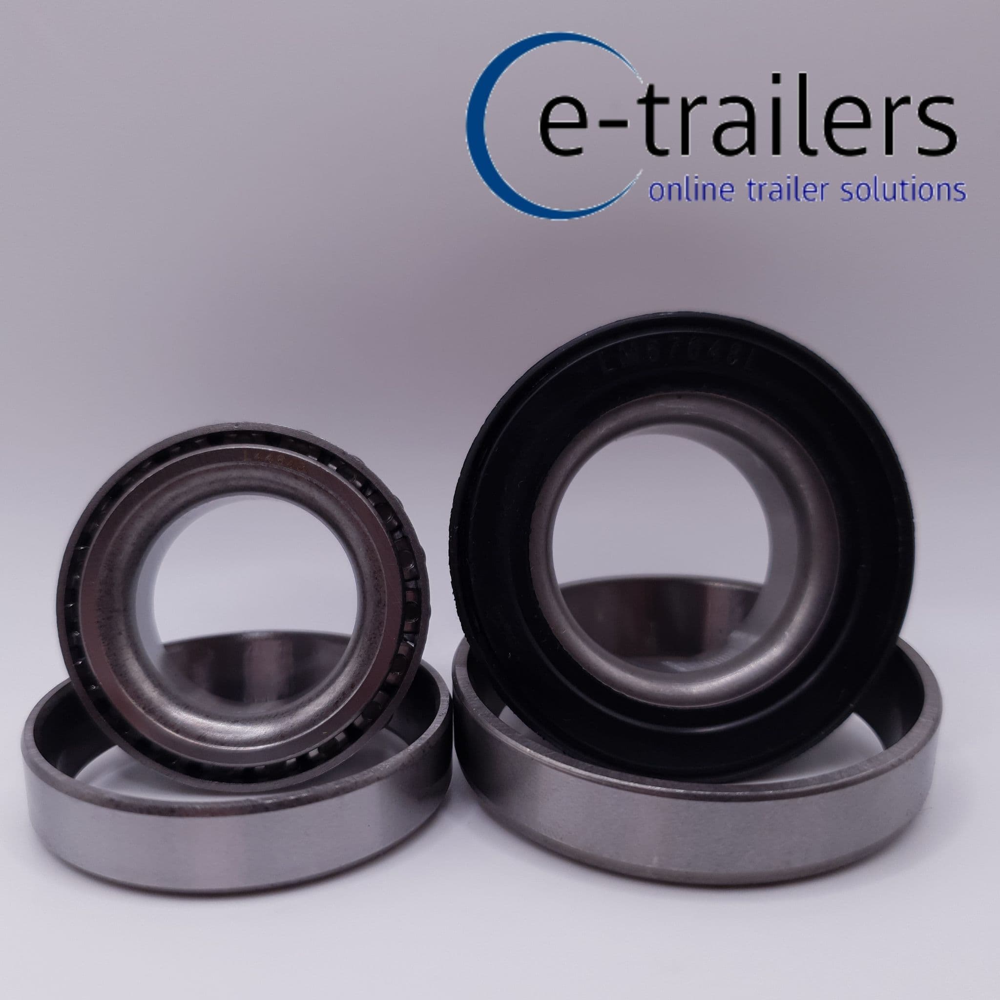 Trailer Wheel Bearings set LM 67048 L 67048/10 & L44649 44649/10 -Fits ...