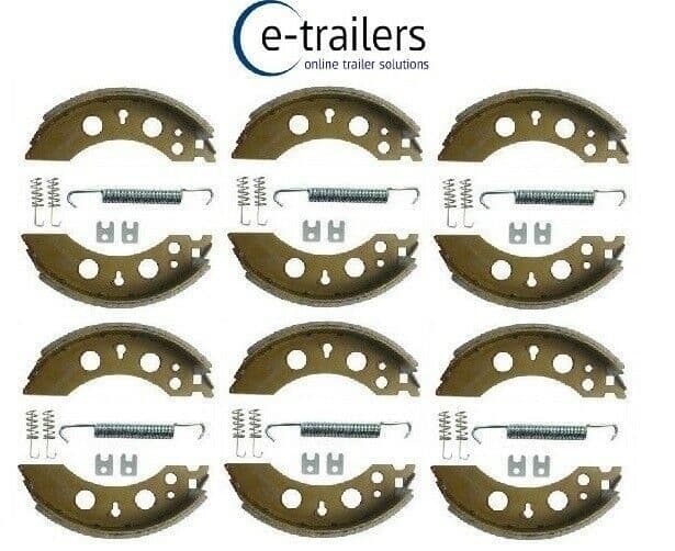 TRI AXLE 200x50 ALKO TYPE TRAILER CARAVAN BRAKE SHOE KIT 384294 FOR ...