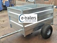 AGRICULTURAL FARMING TRAILER farming small holding water bowser sheep ...