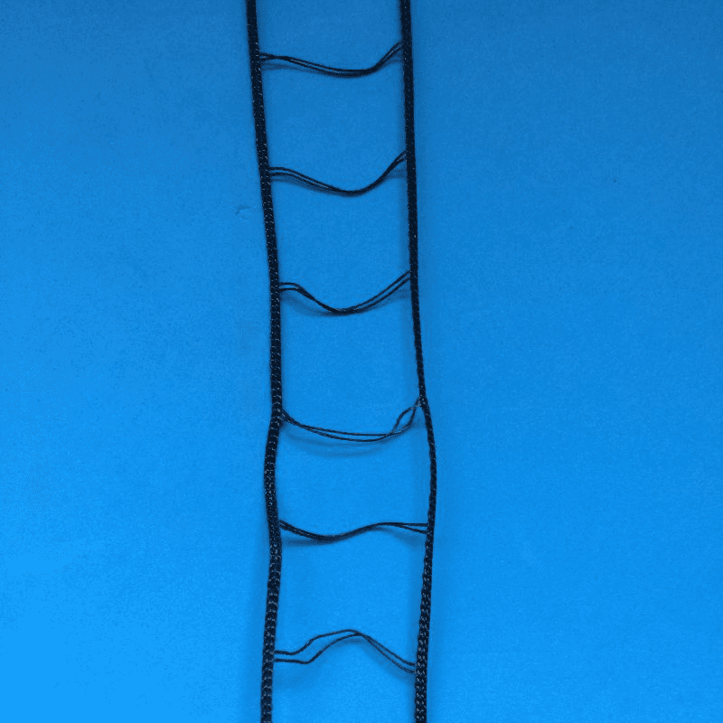 25MM 1" VENETIAN BLIND LADDER WEBBING-LADDER CORD BLACK