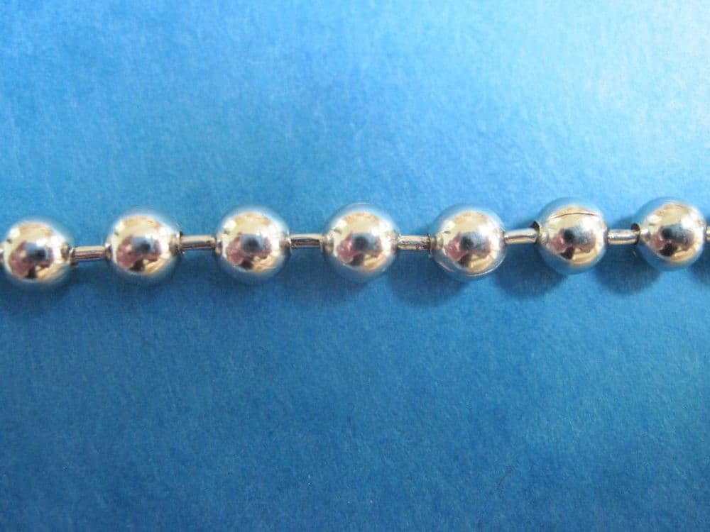 CONTINUOUS-ENDLESS CHAIN LOOP -NO CONNECTOR -METAL CHROME FOR ROMAN ...