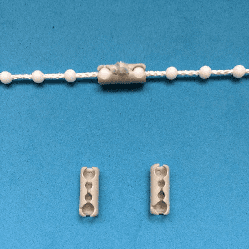 GREY EASY BREAK BLIND CHAIN CONNECTOR JOINER CHILD SAFE SUITABLE FOR ...