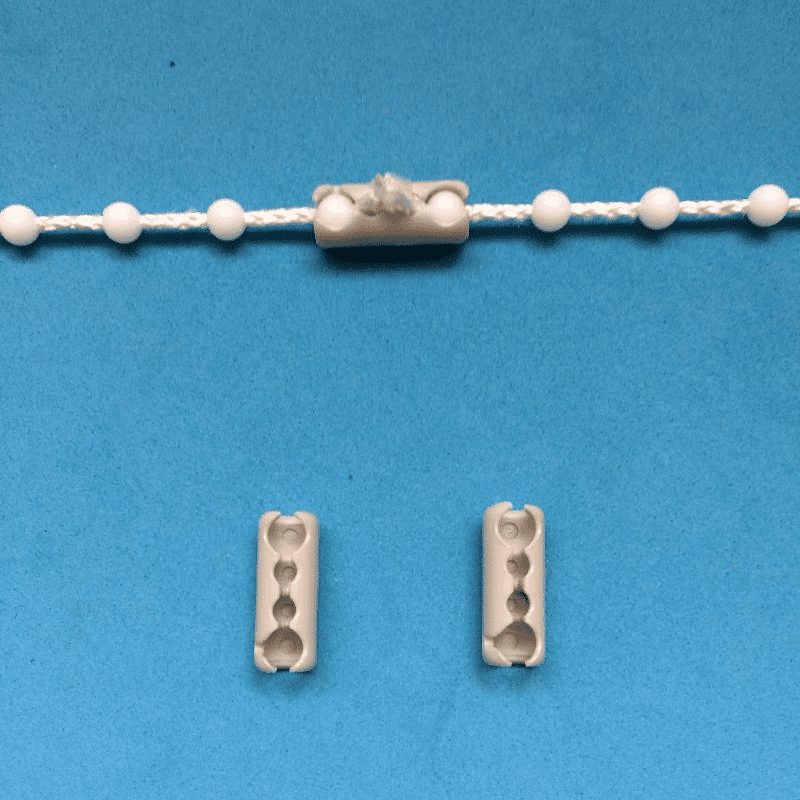 GREY EASY BREAK BLIND CHAIN CONNECTOR JOINER CHILD SAFE SUITABLE FOR ...