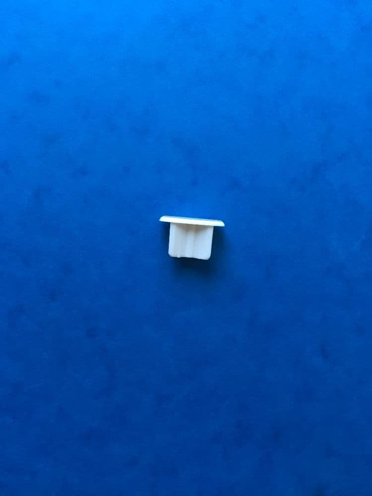 ROLLER BLIND BOTTOM BAR END CAPS 1 PAIR