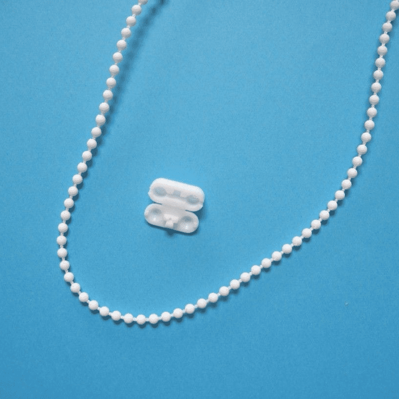 VERTICAL BLIND CONTROL PLASTIC TILT CHAIN FOR NARROW SYSTEM