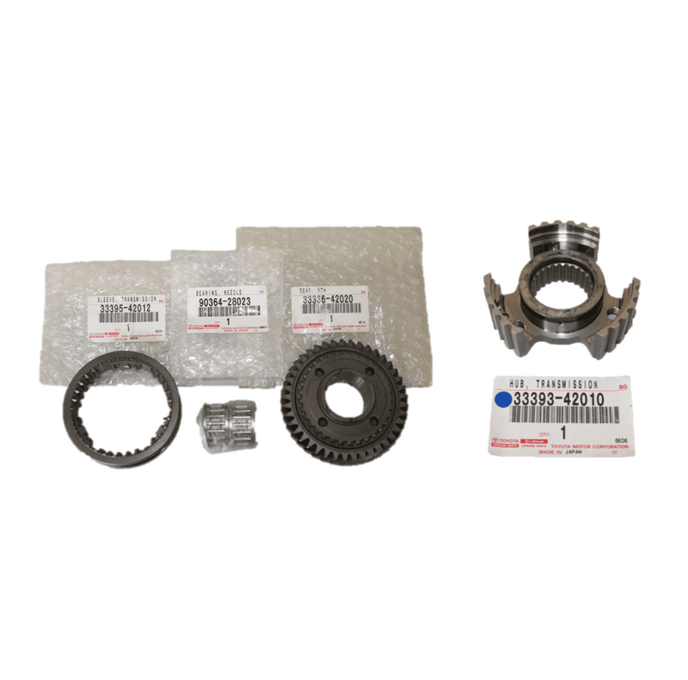Genuine Toyota 41 Teeth 5th Gear Repair Kit and Transmission Hub 33336 ...