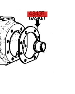 Genuine Toyota Gasket 43435-60011