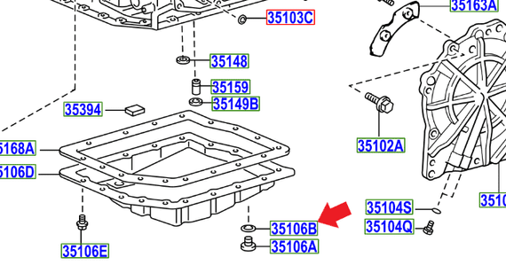 Genuine Toyota Gasket 90430-18008