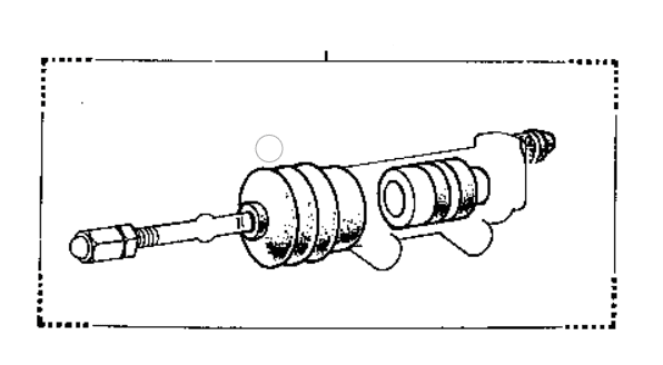 Genuine Toyota Land Cruiser CYLINDER KIT CLUTCH 04313-60011