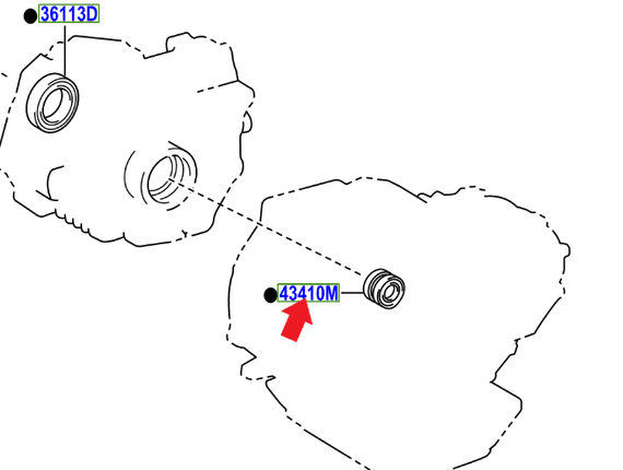 Genuine Toyota Oil Seal 90316-28003