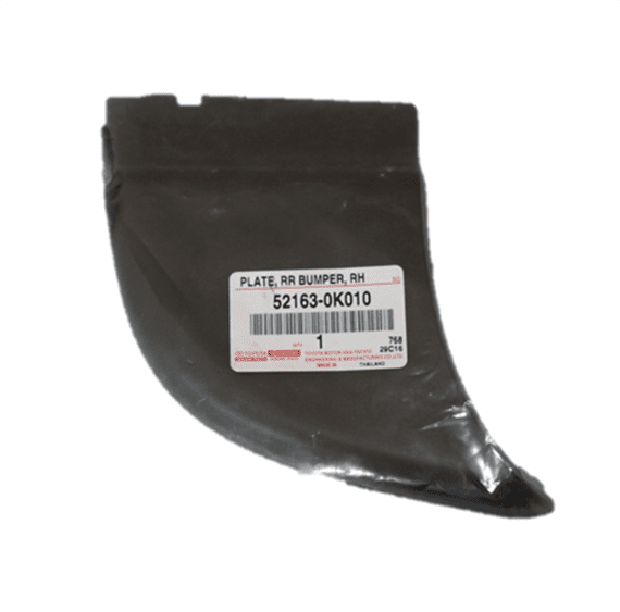 Genuine Toyota Rear Bumper Plate RH 52163-0K010