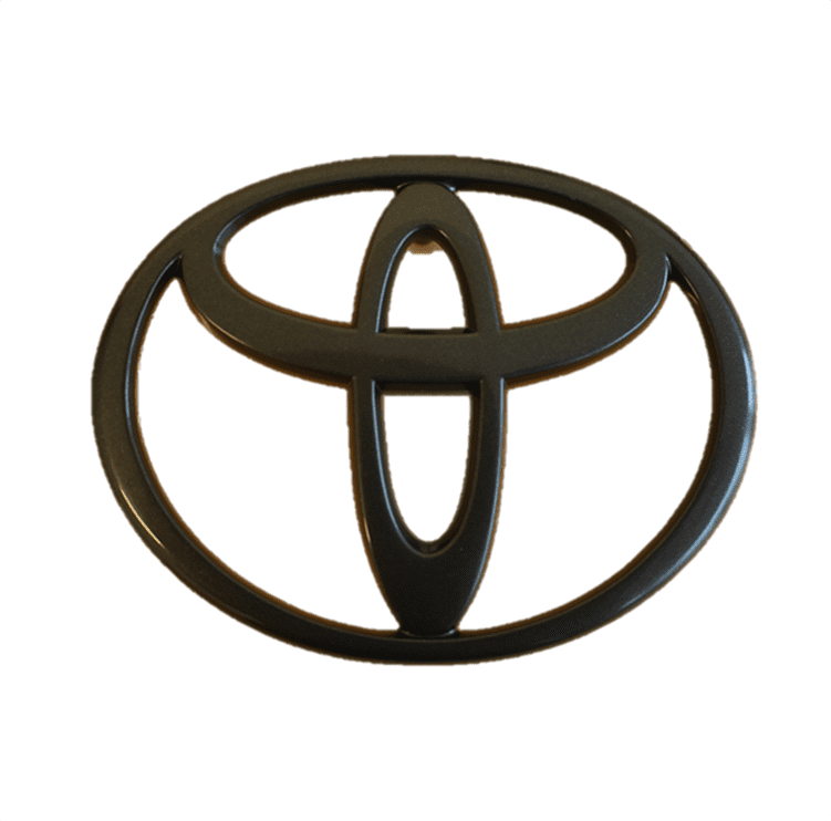 Genuine Toyota Supra JZA80 Black Front Bumper Badge Emblem 75314-14010 ...