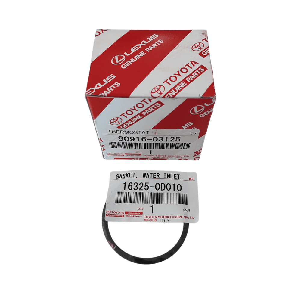 Genuine Toyota Thermostat & Gasket 90916-03125 & 16325-0D010