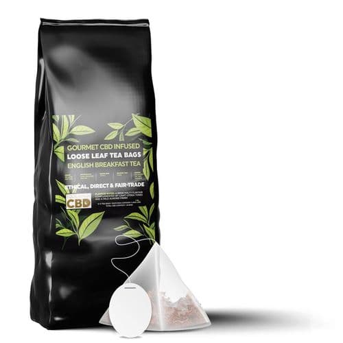 CBD Infused Tea Bags - English Breakfast