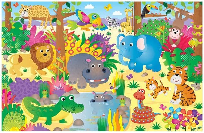 Giant Floor Puzzle - Jungle