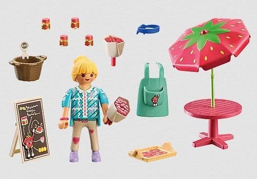 Homemade Strawberry Jam Stall 71445