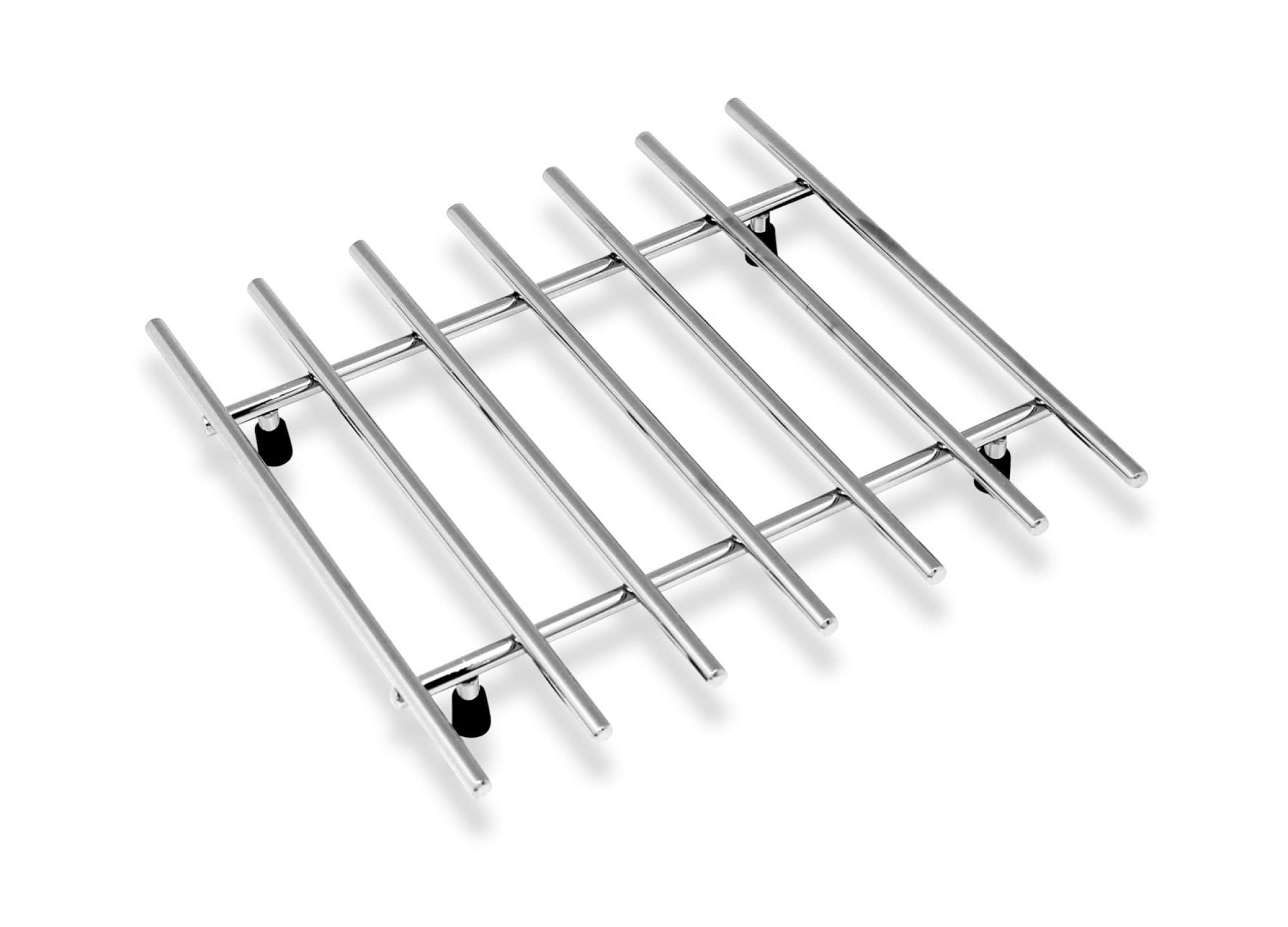 Square Trivet Chrome Plated