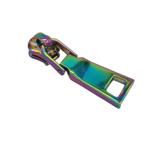 5 Rainbow Chunky Zip Pull