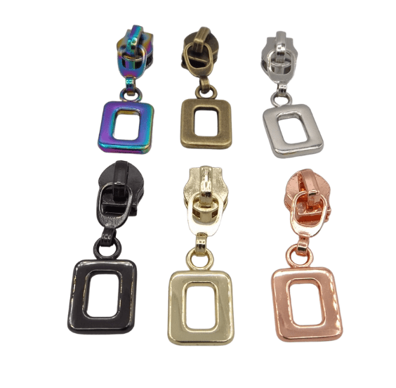 5 Zipper Pull - Rectangle