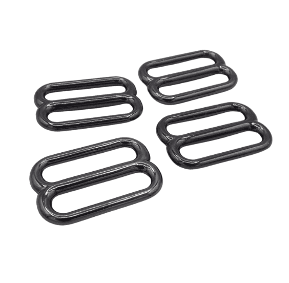 25mm Gun Metal Tri Glide