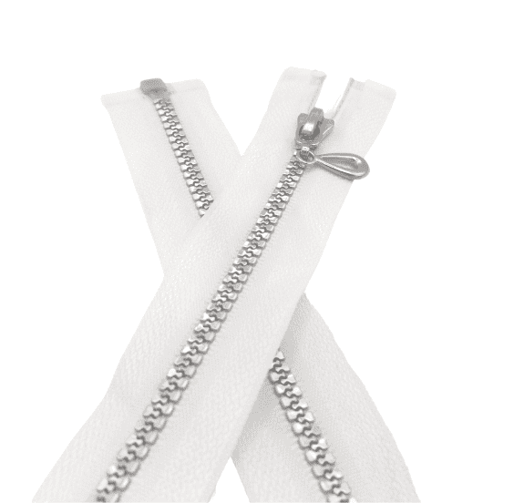 60cm Resin Zip - White