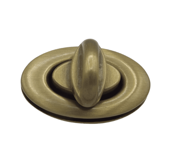 Oval Turn Lock - Slim