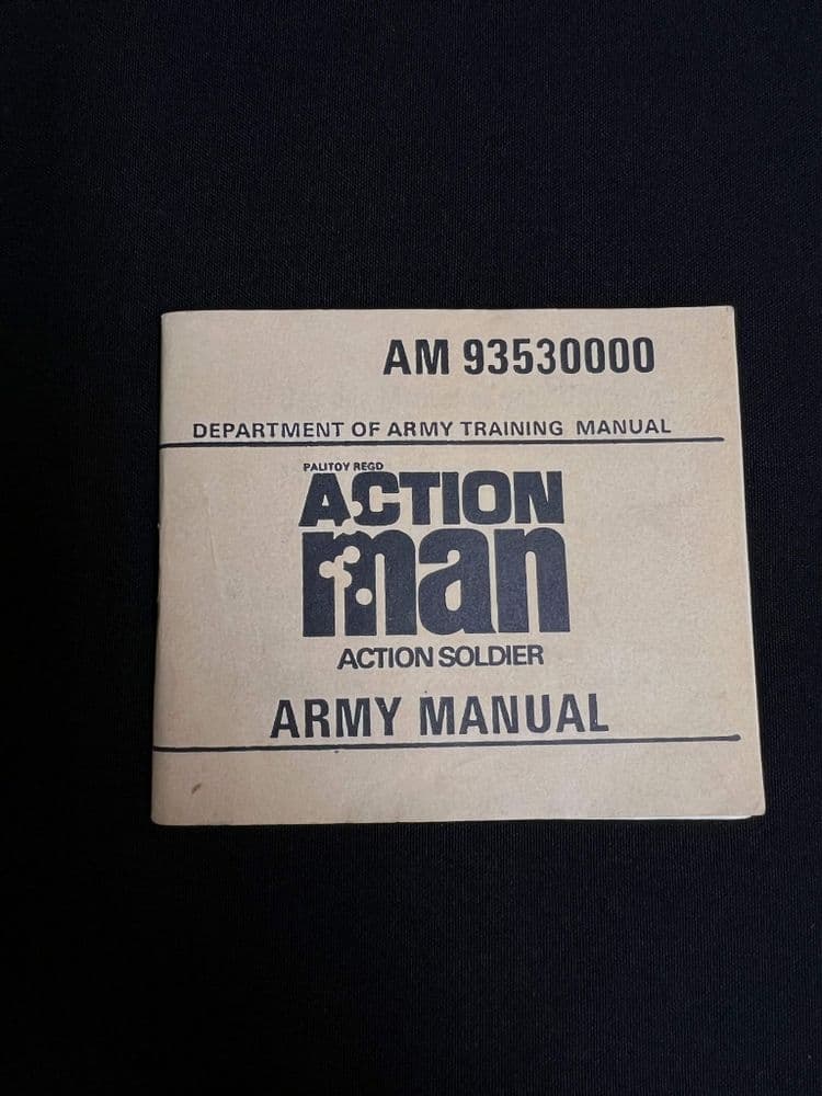 VINTAGE ACTION MAN - ACTION PILOT AIR MANUAL Ref2