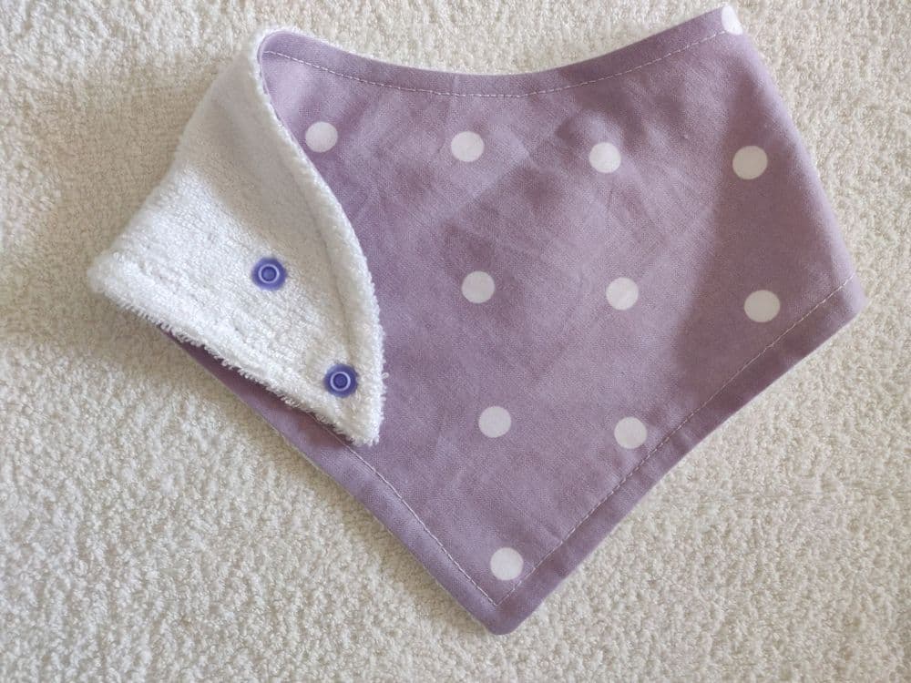 Lilac Spot Bib