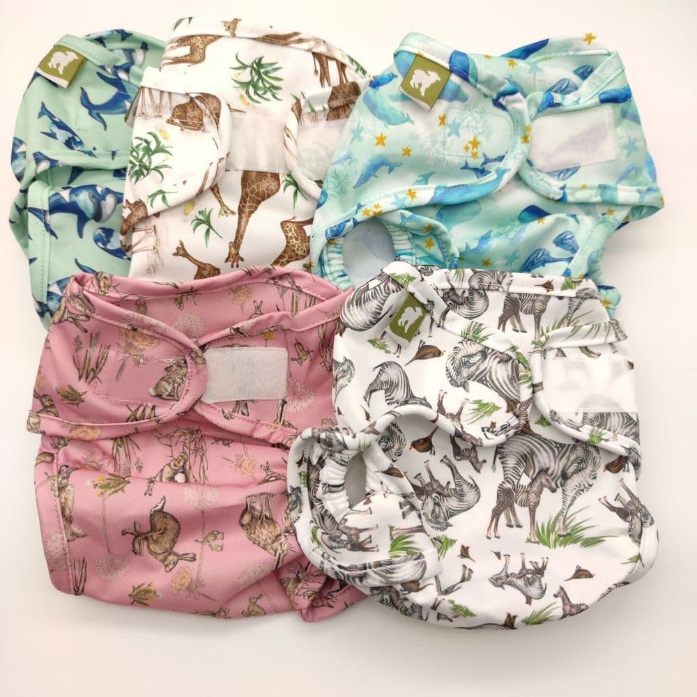 Little Lamb Washable Nappy Wrap