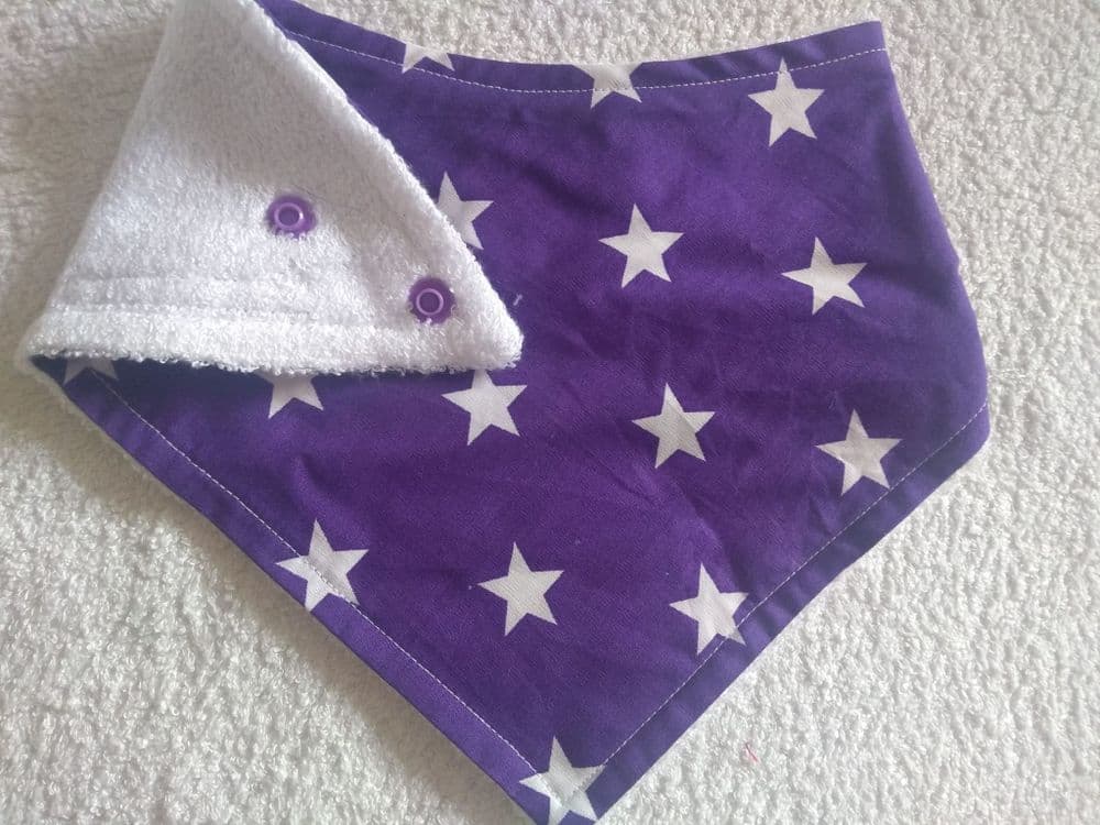 Purple Star Bib