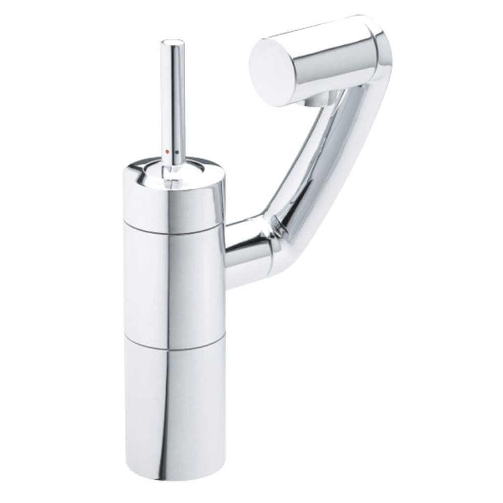 Damixa Arc Monobloc Basin/Bidet Mixer With Pop-Up Waste Chrome 298210000
