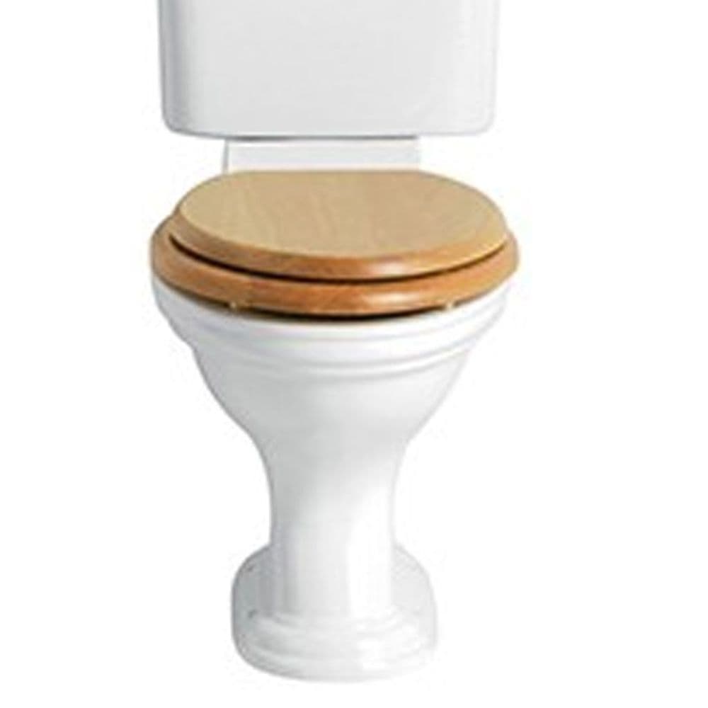 Heritage Dorchester Standard Height Close Coupled Toilet Pan ONLY - PDW00