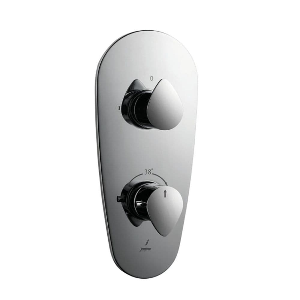 Jaquar Aquamax 2 Outlet Concealed Thermostatic Shower Valve Chrome VGP ...