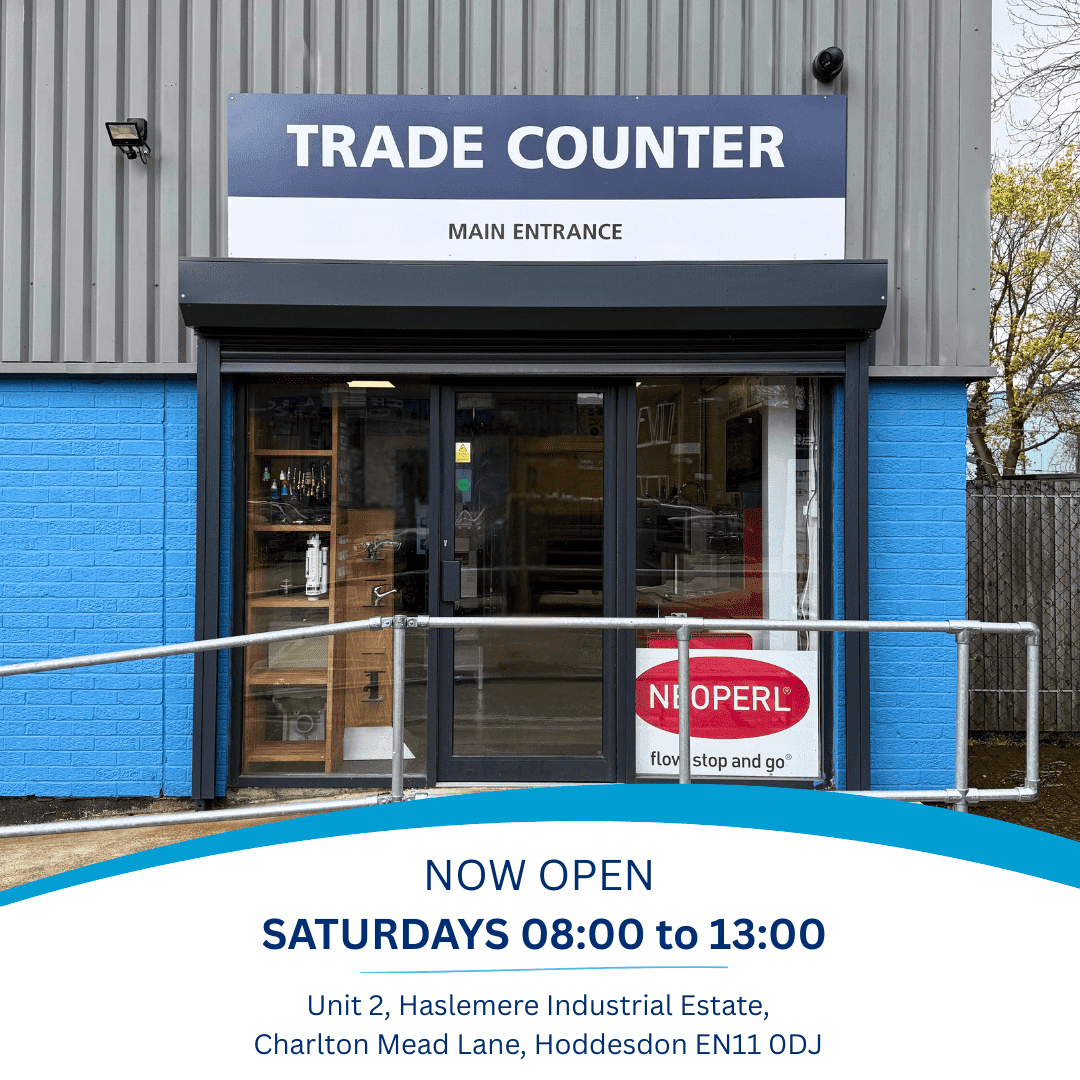 Our Trade Counter is Now Open on Saturdays | Bathroom Spare Parts