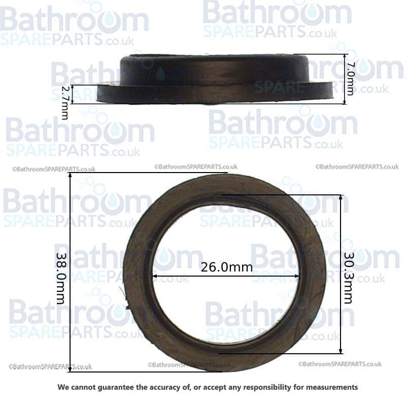 38mm Domed Washer WAS500