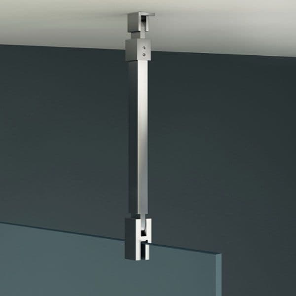 Abacus Vessini X Series Designer Glass to Ceiling Support Arm 400mm ...