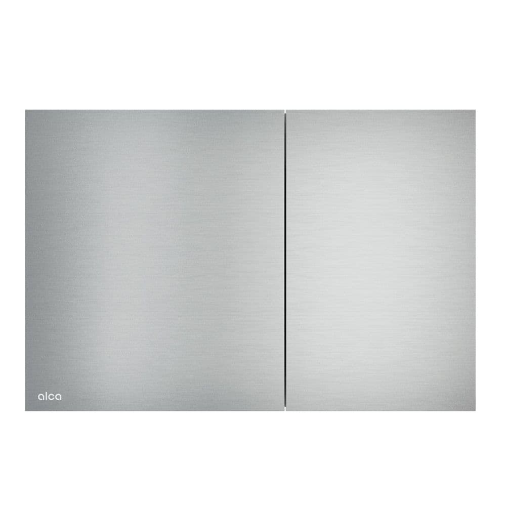 Alca Plast Air Flat Flush Plate Inox-Semi Matt AIR-INOX